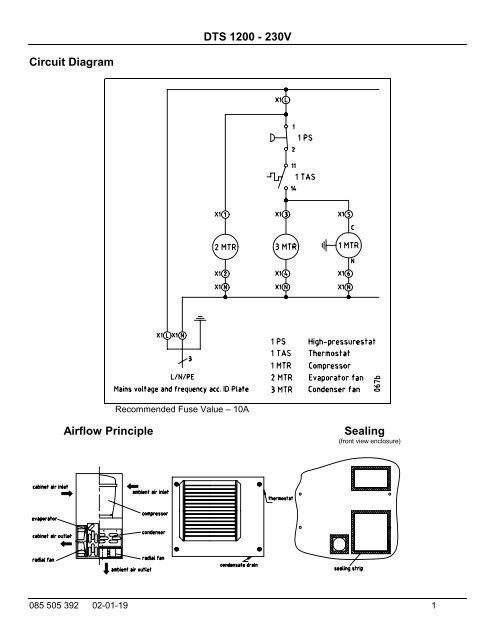 Circuit Diagram - Pfannenberg
