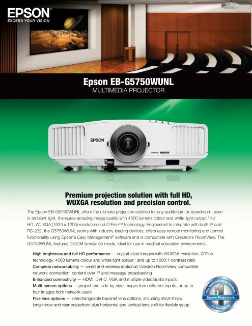 EPSON Vidéoprojecteur EPSON EB-S31
