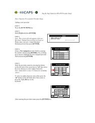 Podiatry Item Guide - Hicaps