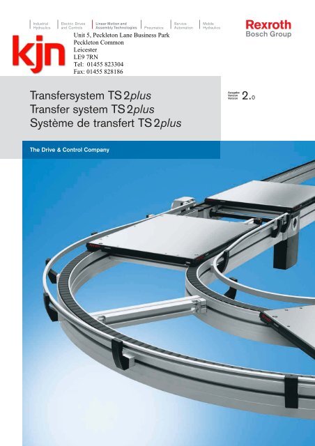 Transfersystem TS 2plus Transfer system TS 2plus SystÃ¨me de ...