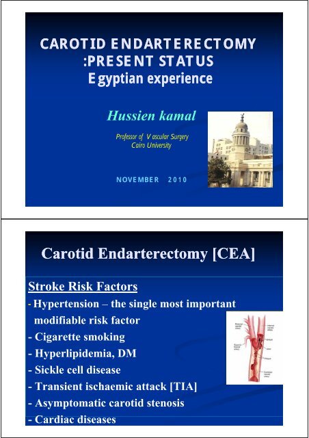 Carotid Endarterectomy [CEA]