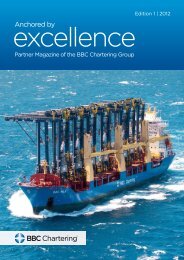 Bill of Lading - BBC Chartering