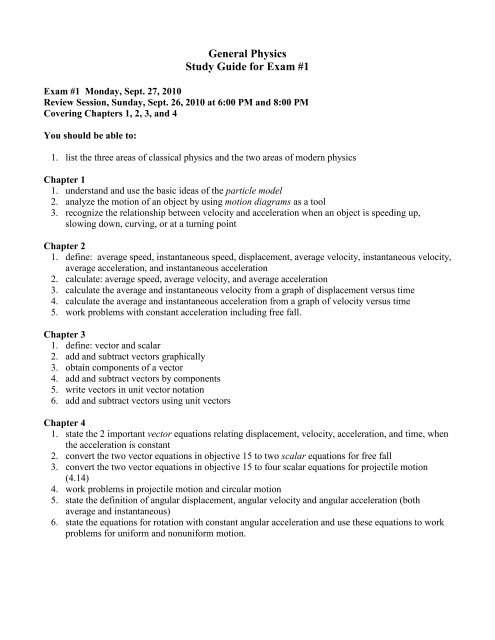 Study Guide Exam 1.pdf