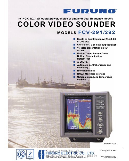 COLOR VIDEO SOUNDER