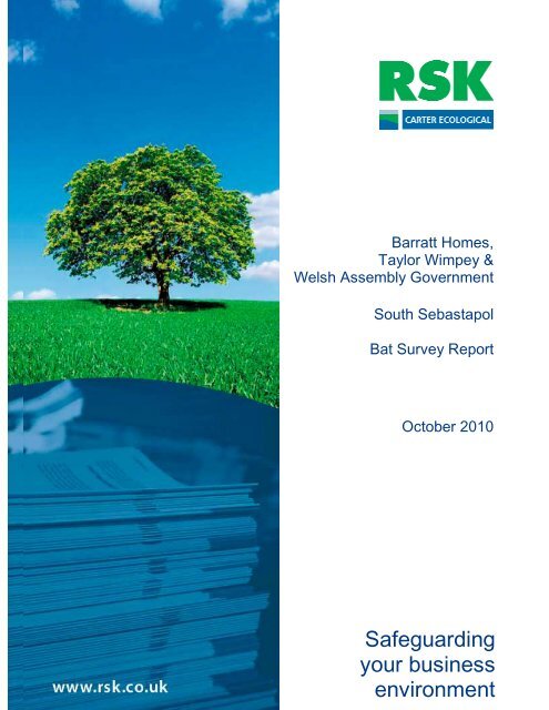 Bat Survey Report.pdf - planapps.torfaen.gov.uk