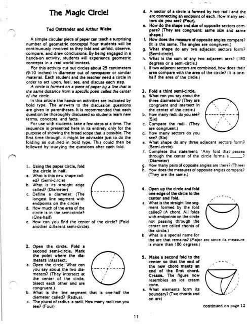 The Magic Circled