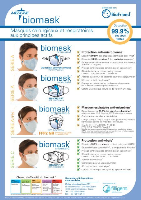Brochure Biomask - Medline