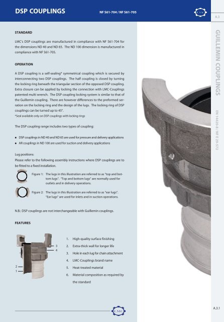DSP COUPLINGS - LMC-Couplings