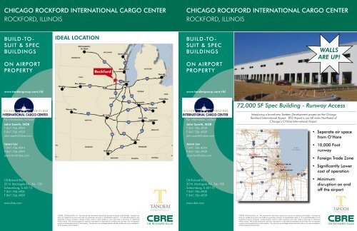 CHICAGO ROCKFORD INTERNATIONAL CARGO CENTER ...