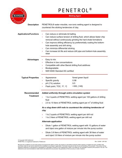 Penetrol .pdf - Boode Waterwell Systems