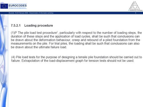 EUROCODES Background and