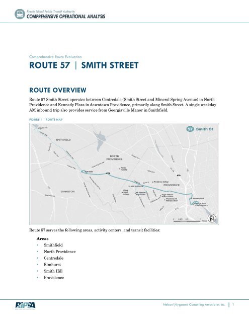 ROUTE 57 | SMITH STREET - ripta