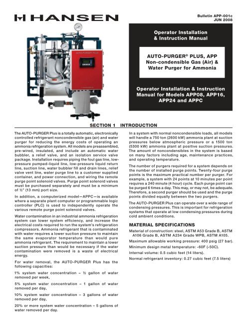 auto-purger plus - Hansen Technologies