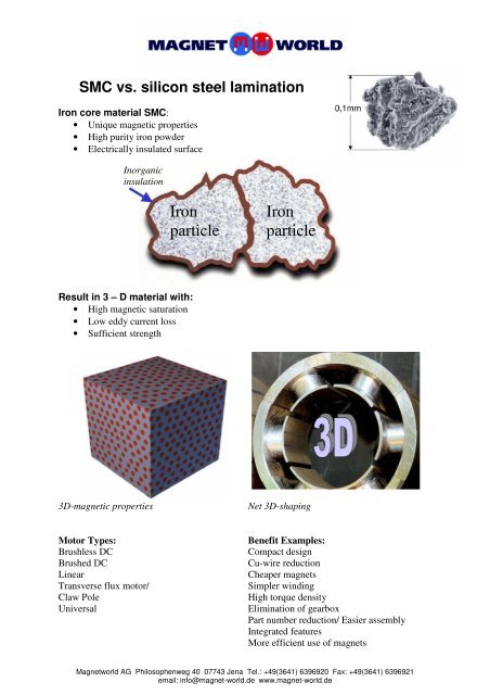 Magnets High Silicon