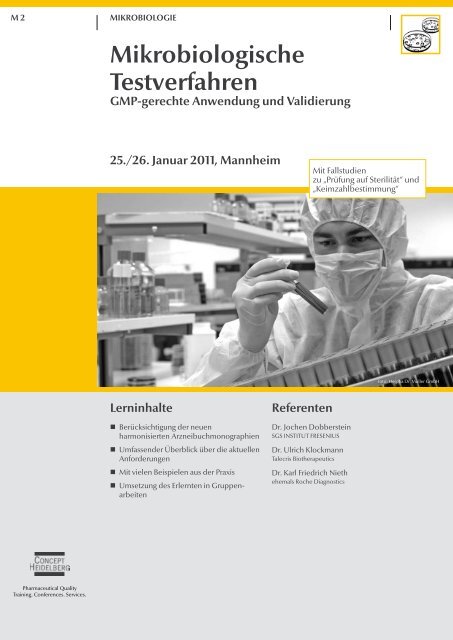 Mikrobiologische Testverfahren