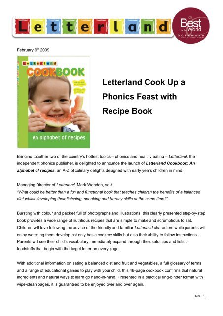 Letterland Cook up a Phonics Feast