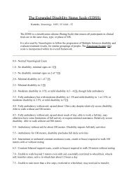 Kurtzke Expanded Disability Status Scale (EDSS) - Neuromobil