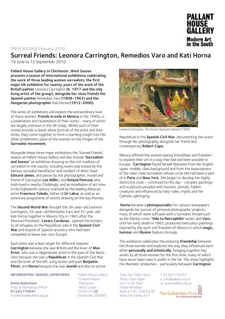 Surreal Friends - Pallant House Gallery