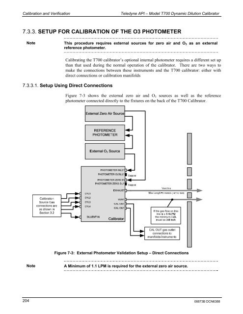 Calibration and Verificat