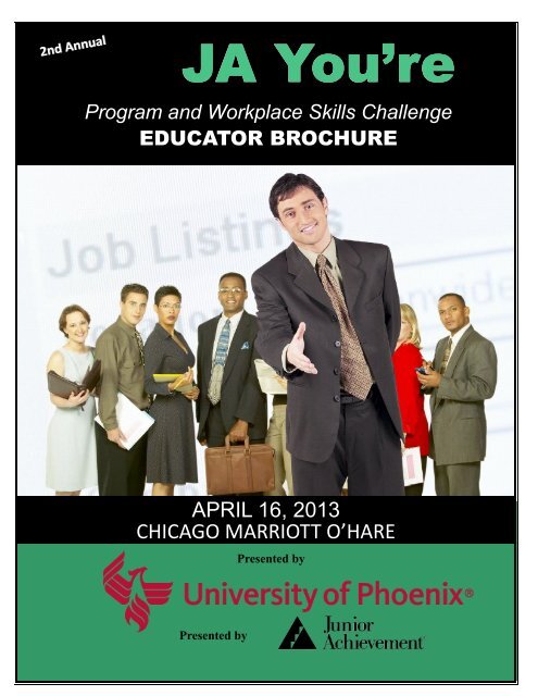 Educator Brochure - Junior Achievement