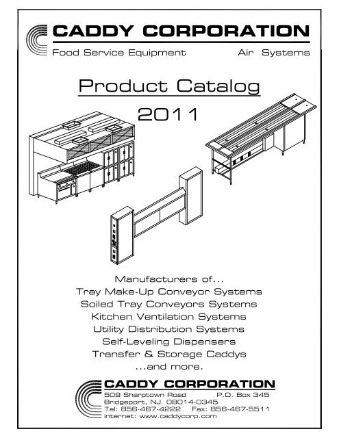 Product Catalog 2011 - Caddy Corporation