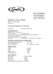 C10 OVERCOUNTER COOLERDISPENSER(R45) - IMI Cornelius