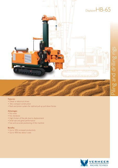 Piling and drilling rigs - AGD Equipment