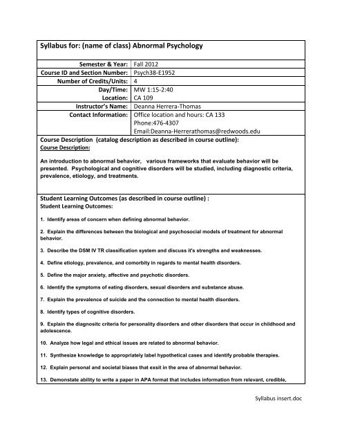 Treatment Of Abnormal Behavior