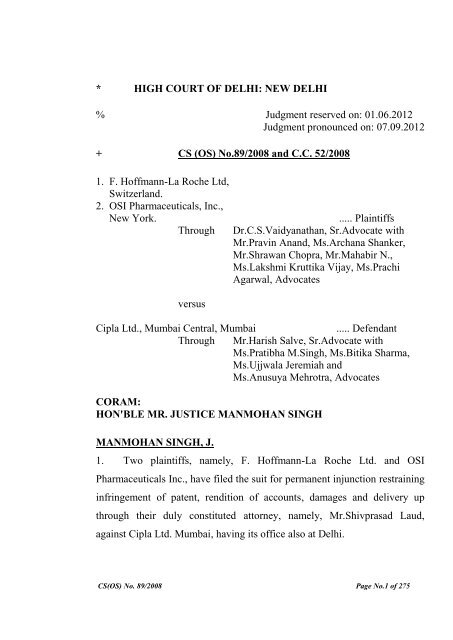 Order - District Courts Of India...