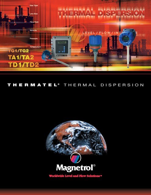 ThermatelÂ® Model TD2 Sanitary - Technical Brochure - Magnetrol ...