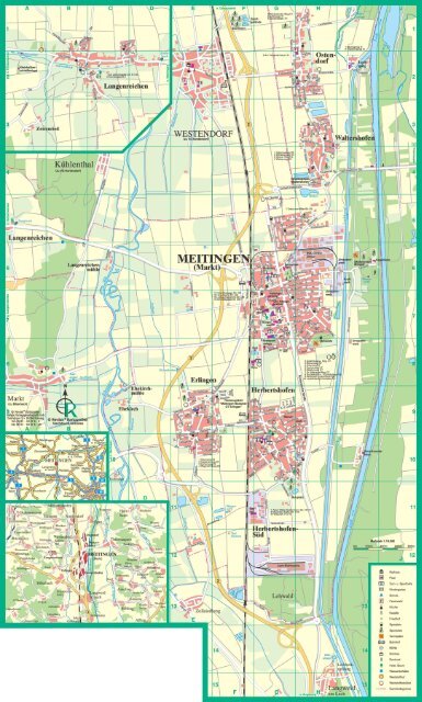 Ortsplan Markt Meitingen mit Ortsteilen (1,4 MB