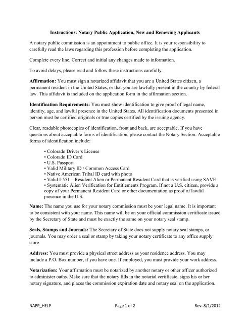 Notary Public Notarized Letter Sample Master Of Template Document