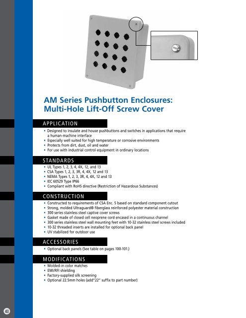 Multi-Hole Lift-Off Screw Cover - Solutions Direct