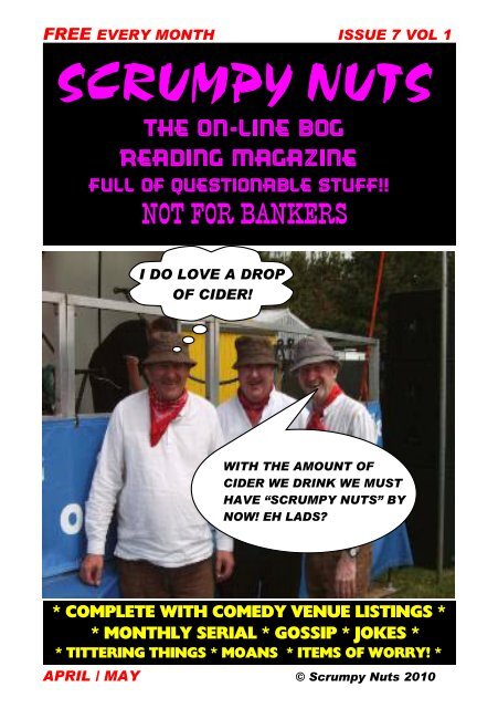 Scrumpy Nuts August - Mag 4 Live Music