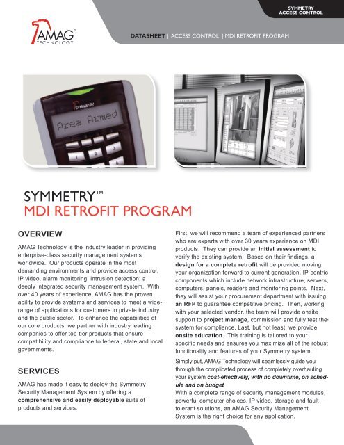 MDI Retrofit Brochure - AMAG