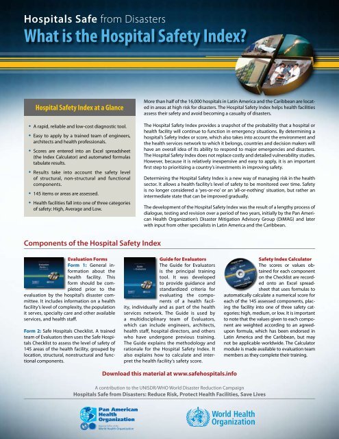 What is the Hospital Safety Index? - EMForum.org