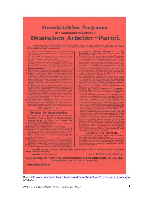 Die Bildung von Stände-