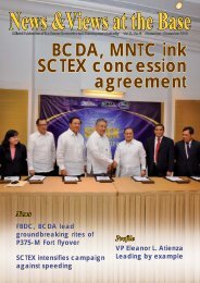 Bid Data Sheet - Philippines Bases Conversion and Development ...