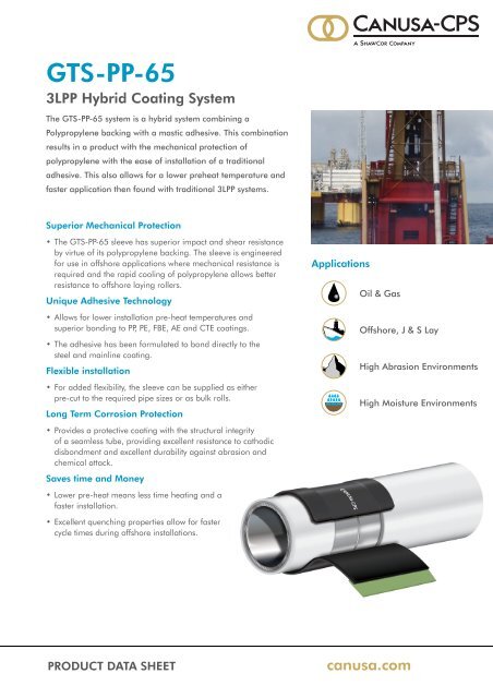 GTS-PP-65 - Canusa-CPS