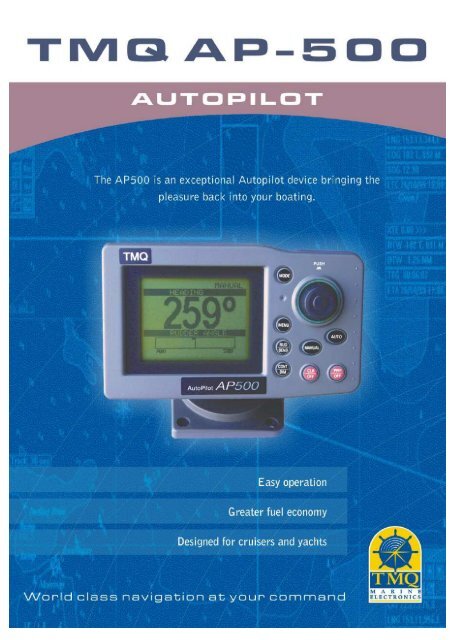 AP500 Autopilot Brochure - Marcom Watson - Home
