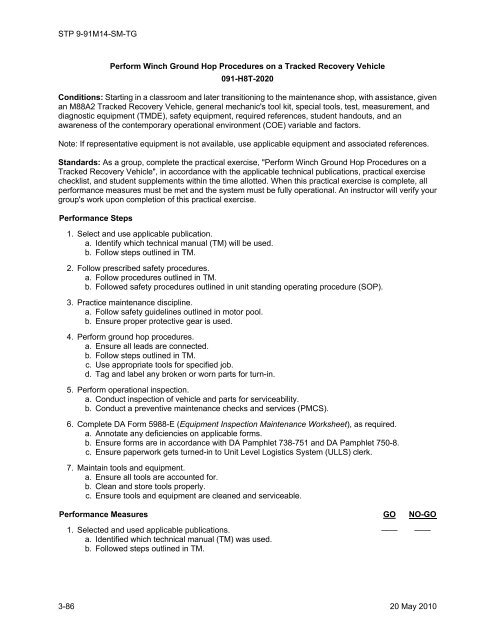 STP 9-91M14-SM-TG Per