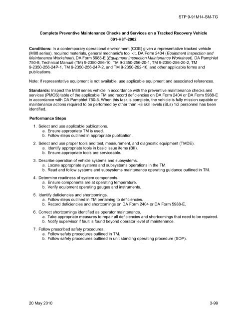 STP 9-91M14-SM-TG Per