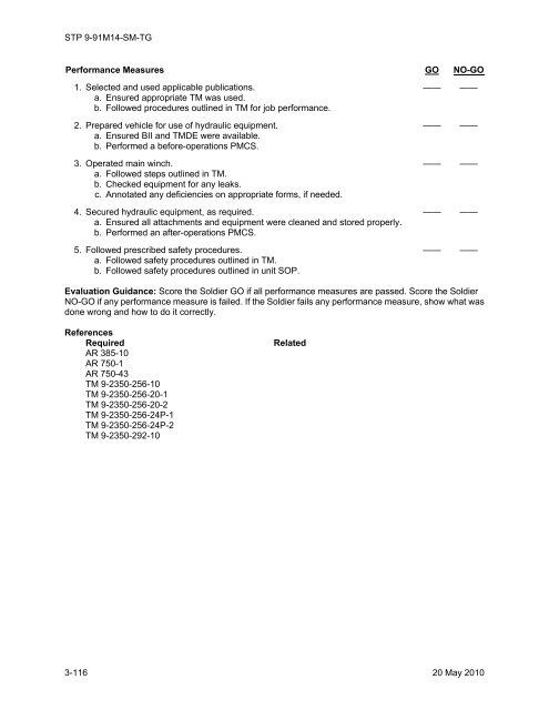 STP 9-91M14-SM-TG Per