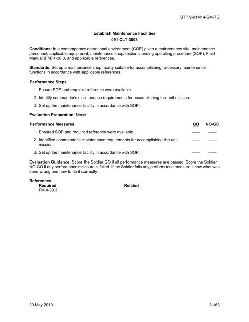 STP 9-91M14-SM-TG Per