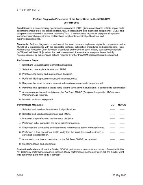 STP 9-91M14-SM-TG Per
