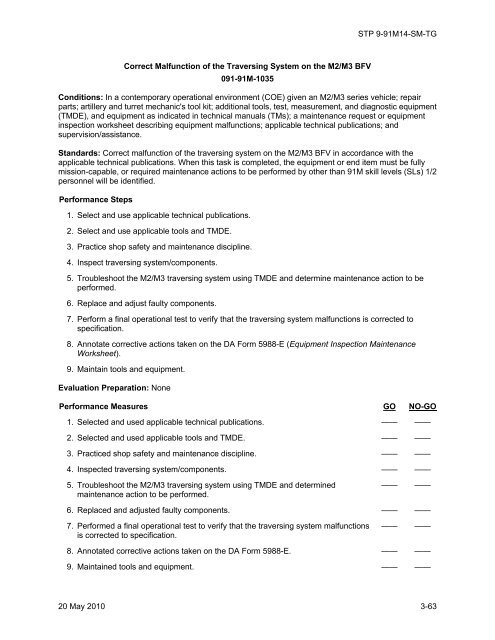 STP 9-91M14-SM-TG Per