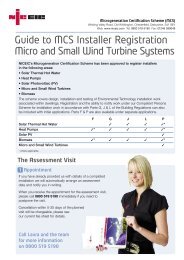 Approved Contractor Checklist - NICEIC