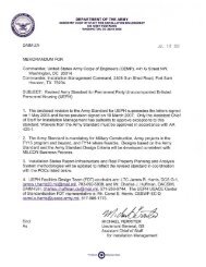 8th Army Policy Letter #9 – Living Standards for Soldiers in Barracks