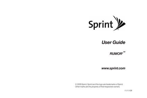 LG Rumor 2 Manual - Cell Phones Etc.