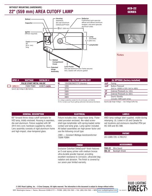 Ruud Lighting Distributors | Shelly Lighting